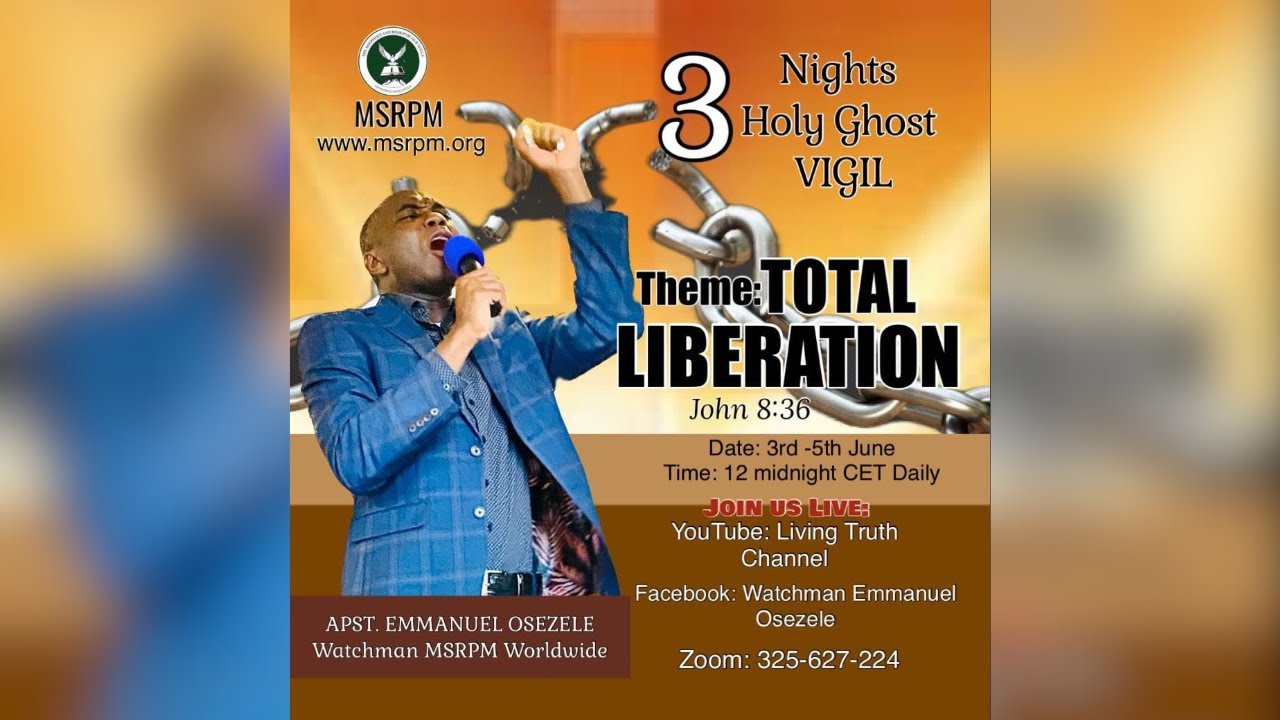 MSRPM TOTAL LIBERATION 3 DAYS NIGHT VIGIL, DAY 1, 12 AM CET 04.06.2024 ...