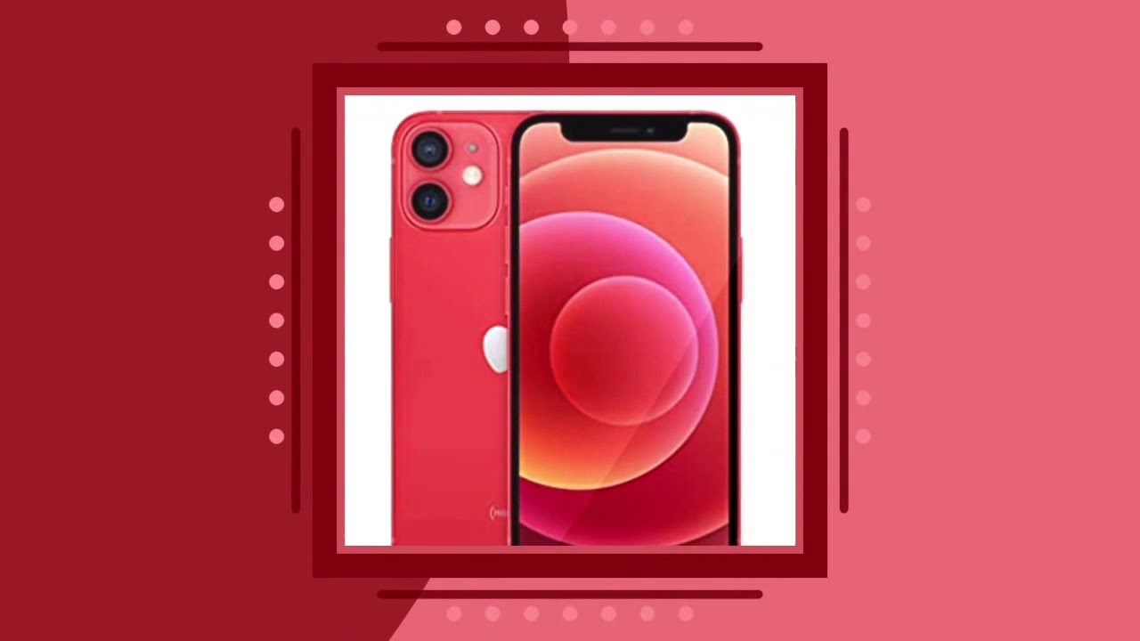 New Apple iPhone 12 mini (128GB) - (PRODUCT)RED - YouTube