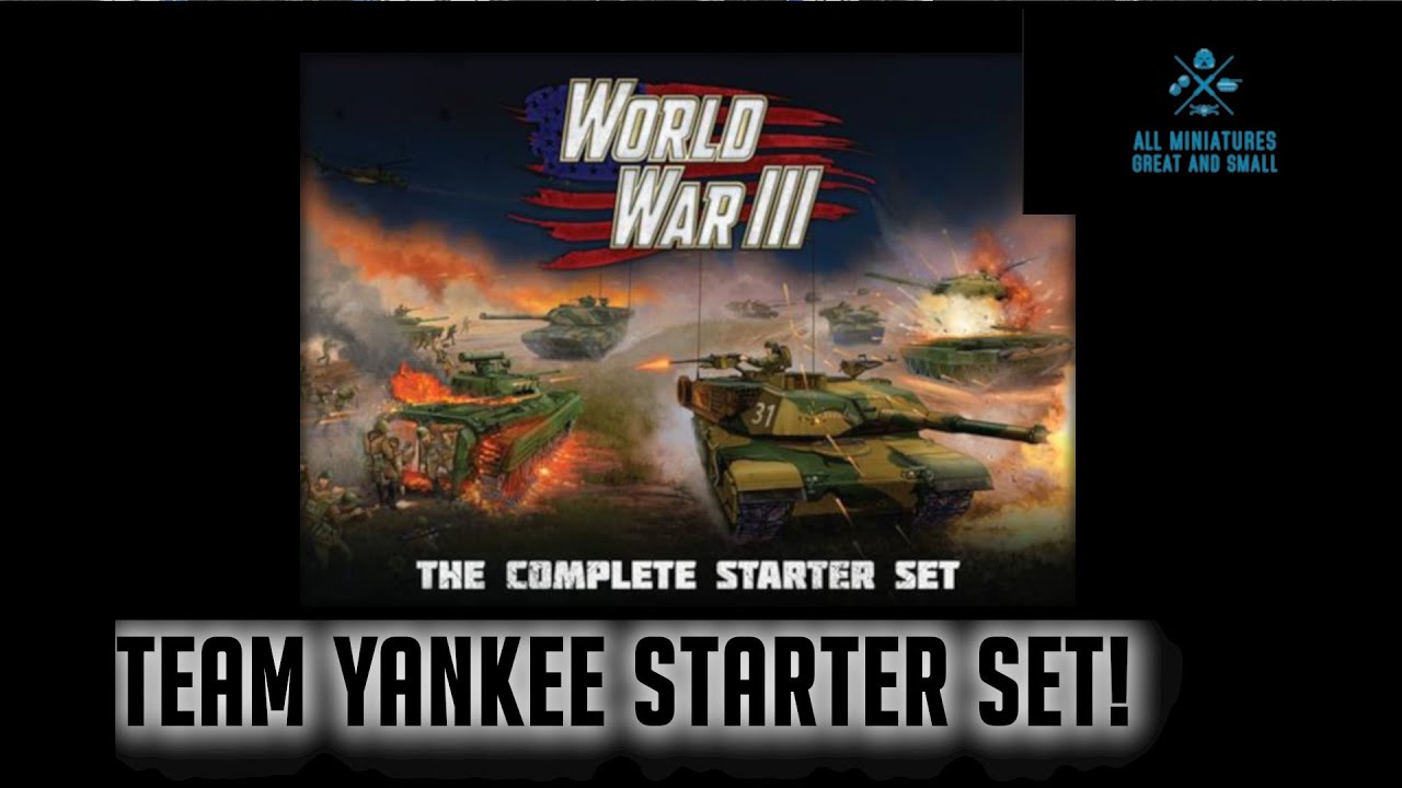 Team Yankee World War III Starter set - Unboxing and first look - YouTube
