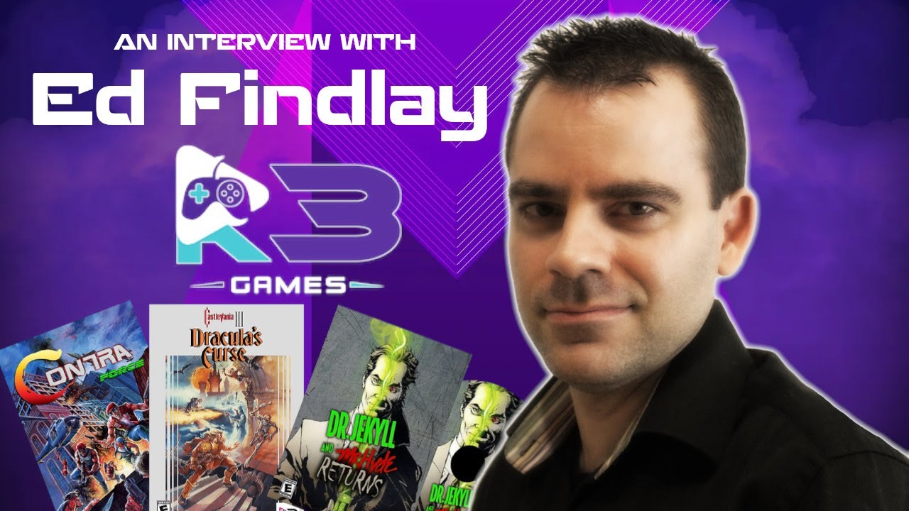 Interview with Ed Findlay of R3 Games - The Retro Game Remaker! - YouTube