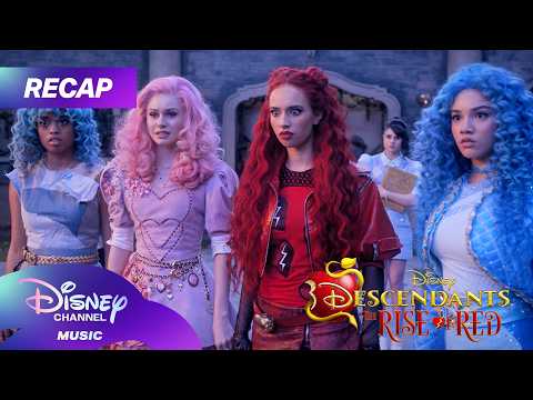 Descendants: The Rise of Red Full Movie Recap! ❤️⏰ | Disney Channel