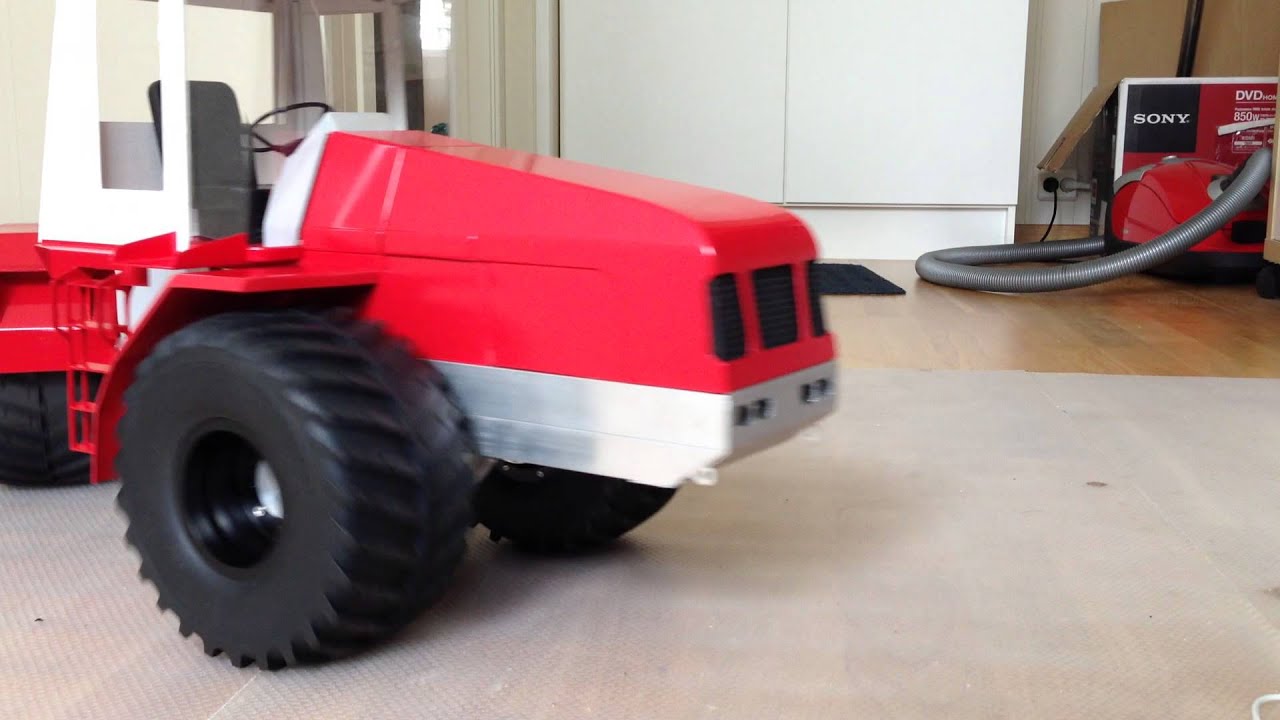 1:10 Kirovets K-745 First test drive -1 - YouTube