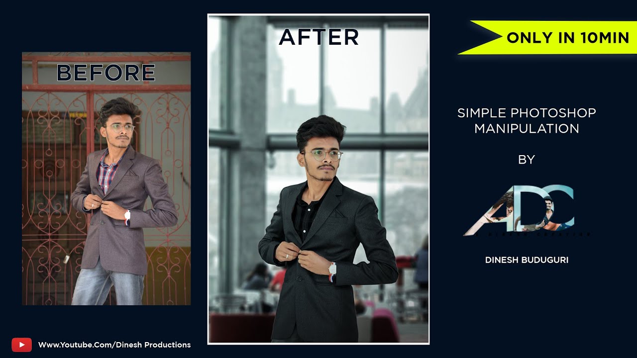 Creative Photoshop Manipulation Tutorial 2020 || by Dinesh Buduguri ...