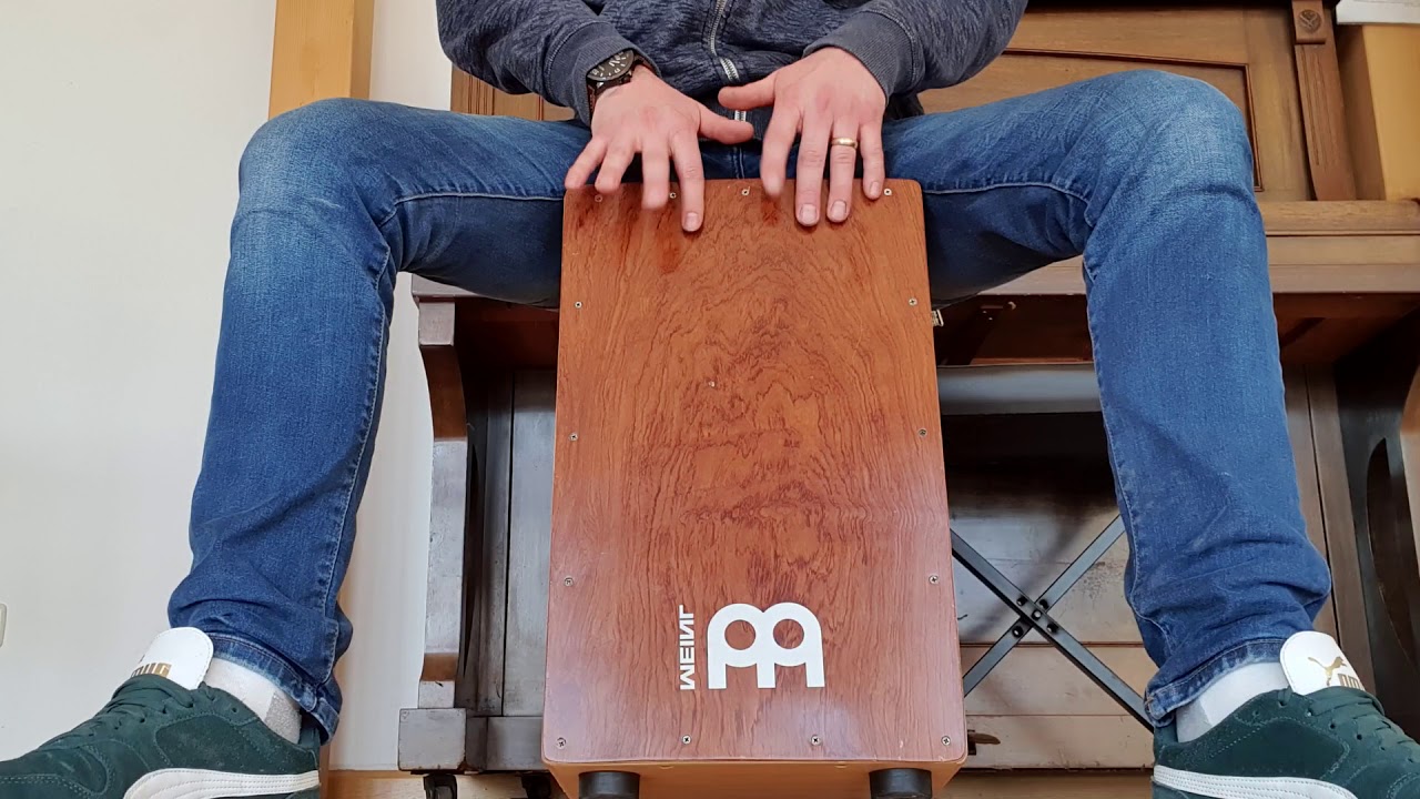 Warm up - Cajon - (Finger- &Hände-)Wirbel & Paradiddle - YouTube