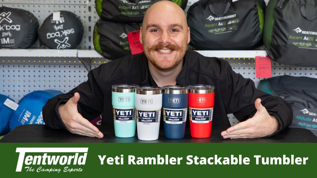 Yeti Rambler Stackable 20oz Tumblers - YouTube