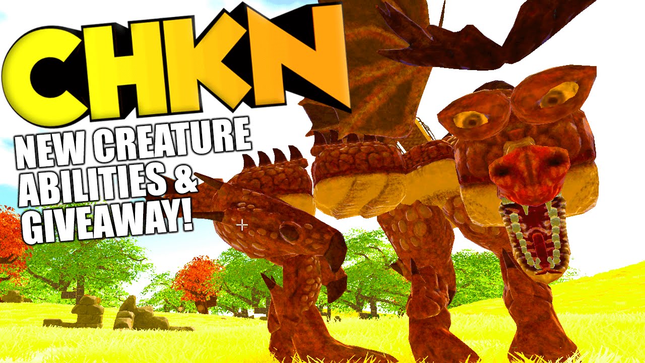 CHKN - GIVEAWAY, NEW CREATURE ABILITIES & COW UPDATE (CHKN Early Access ...