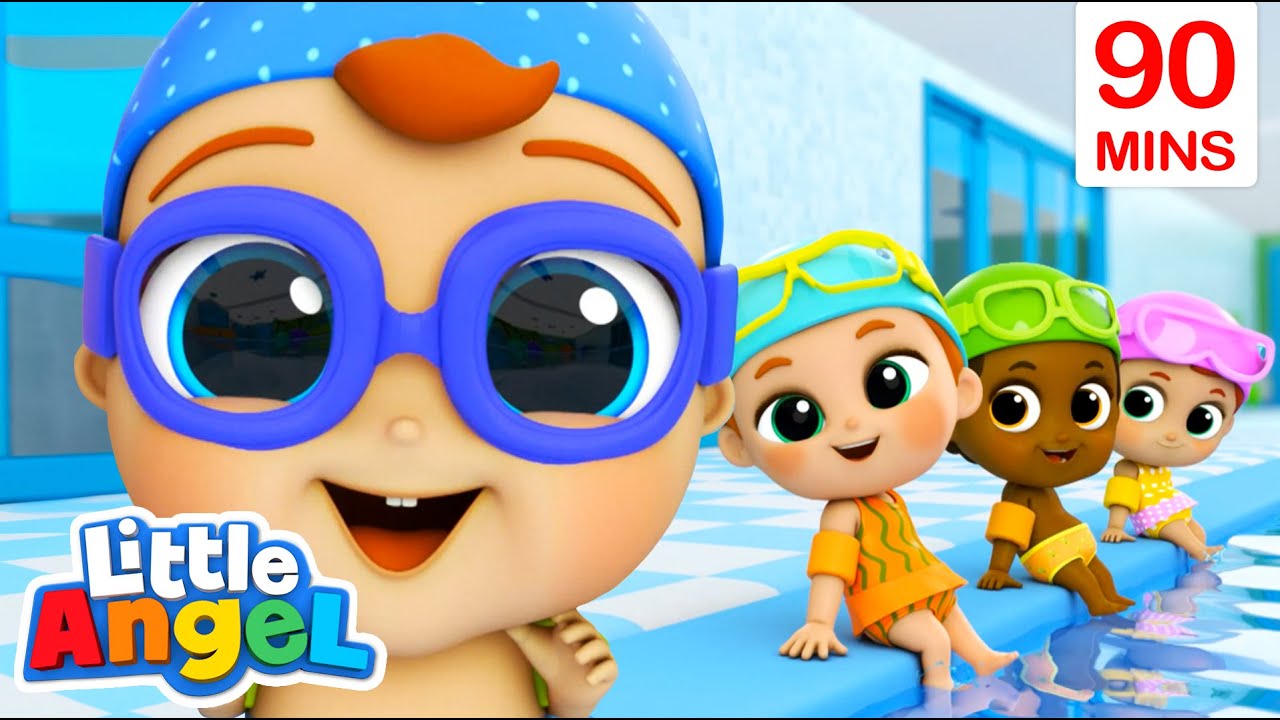 Summer Time Swim Playtime + 2 Hours of Fun Sing Along Songs by Little ...