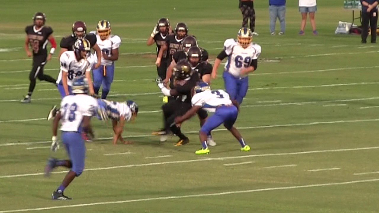 Steven Hall 2016 Football Highlights ( Junior ) @HarvestPrep Nickname ...