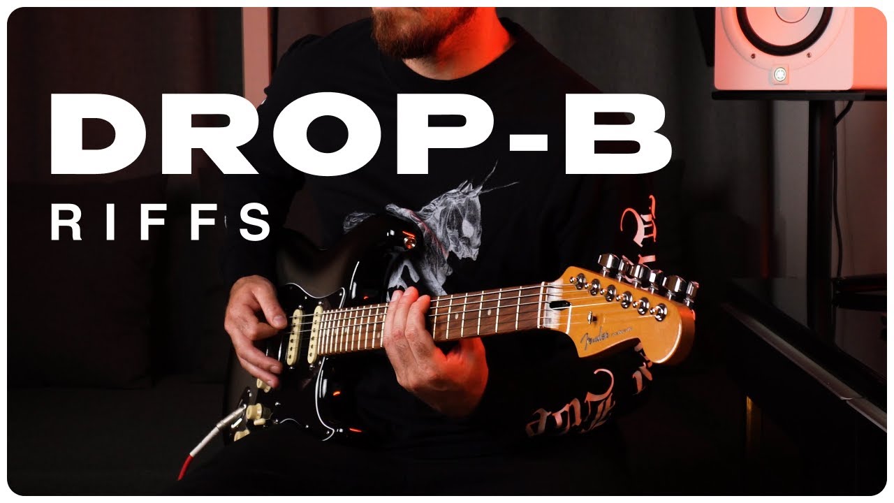 Drop B nu-metal riffs with a Fender Stratocaster - YouTube