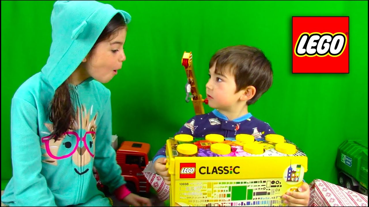 LEGO SURPRISE unboxing: Big Lego Toy Set play - YouTube