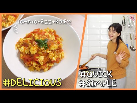 NASI TELUR TOMAT - PERPADUAN APA INI??? | AMELICANO MUKBANG