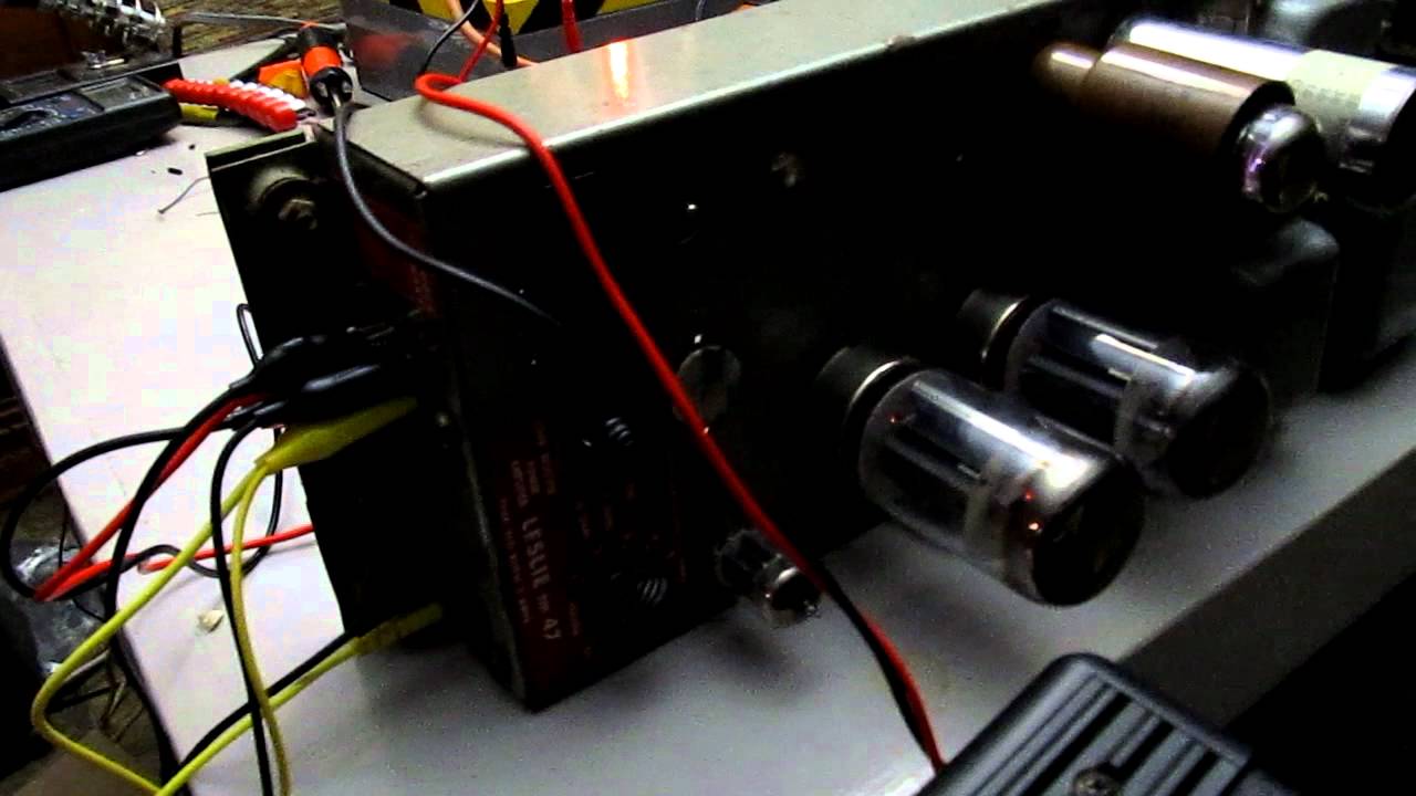 Leslie 47 Amplifier on the "Test Bench" - YouTube