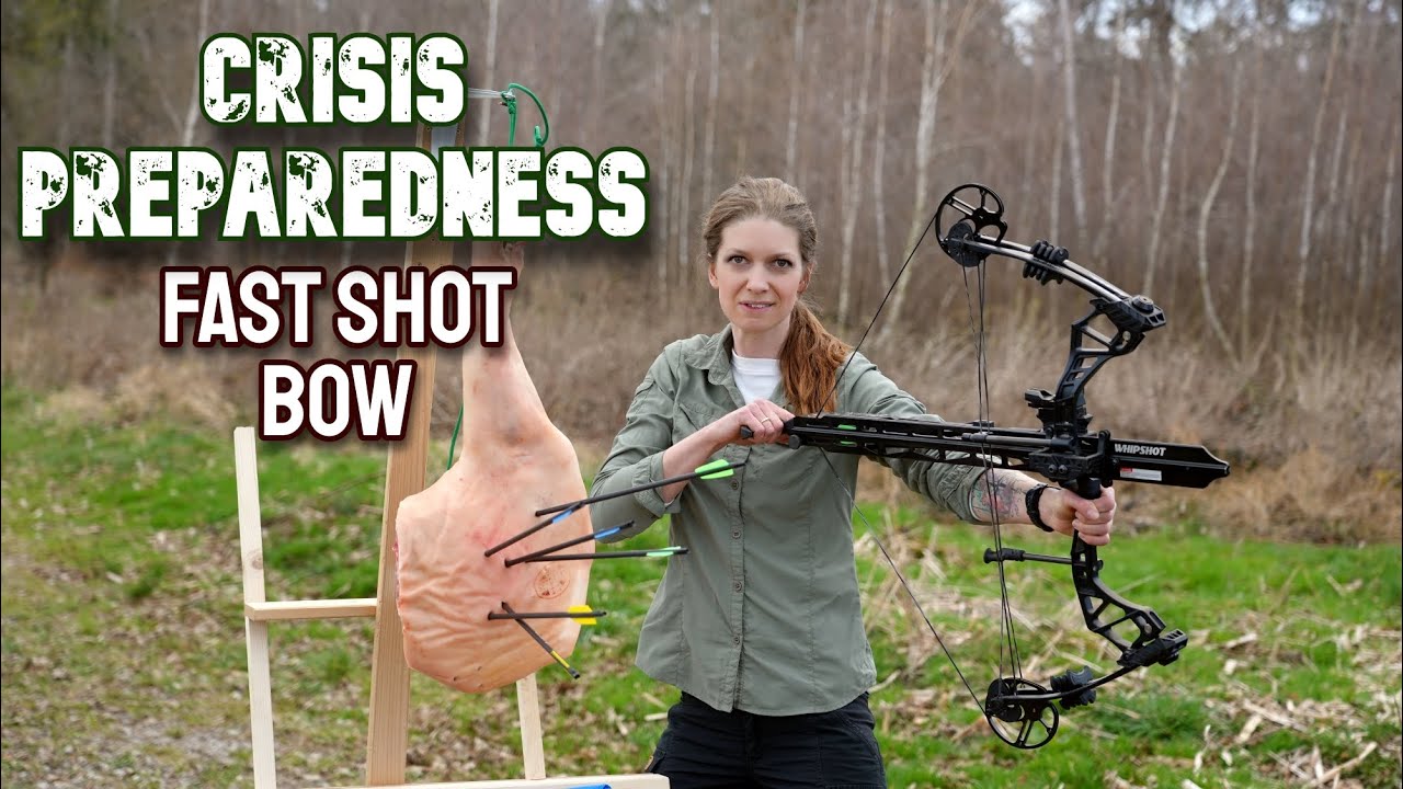 🏹Amazing Whipshot magazine bow🐗 ☠️ - YouTube