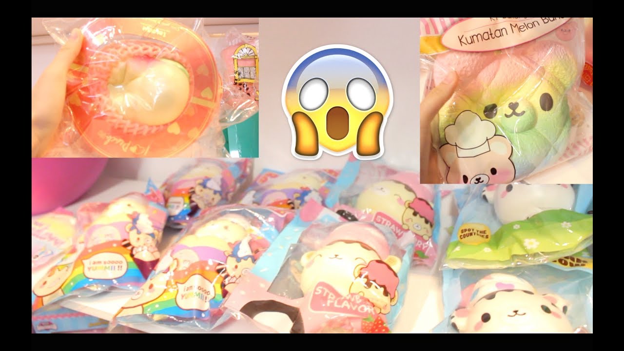 SQUISHY SHOP VLOG/HAUL - YouTube