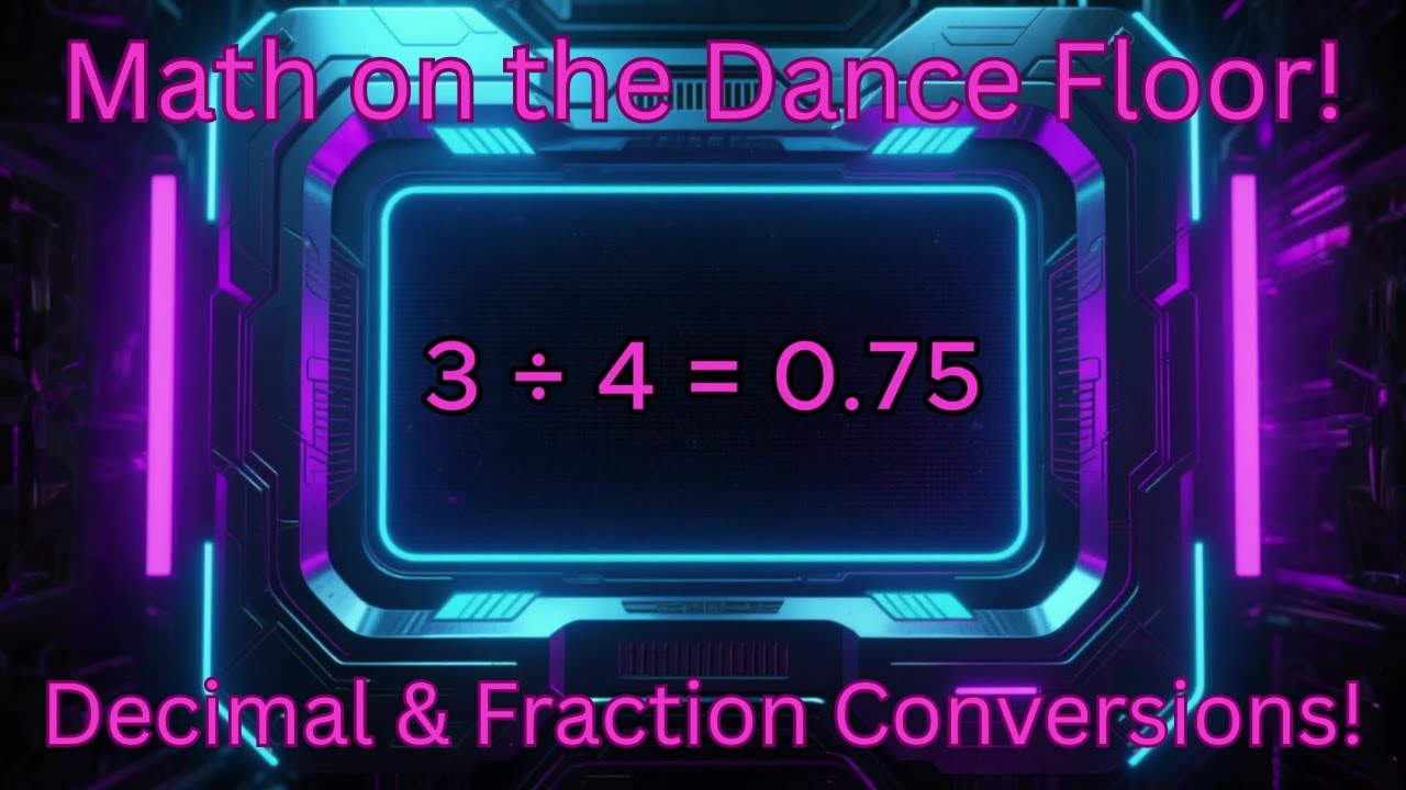 Math on the Dance Floor | Decimal and Fraction Conversions - YouTube