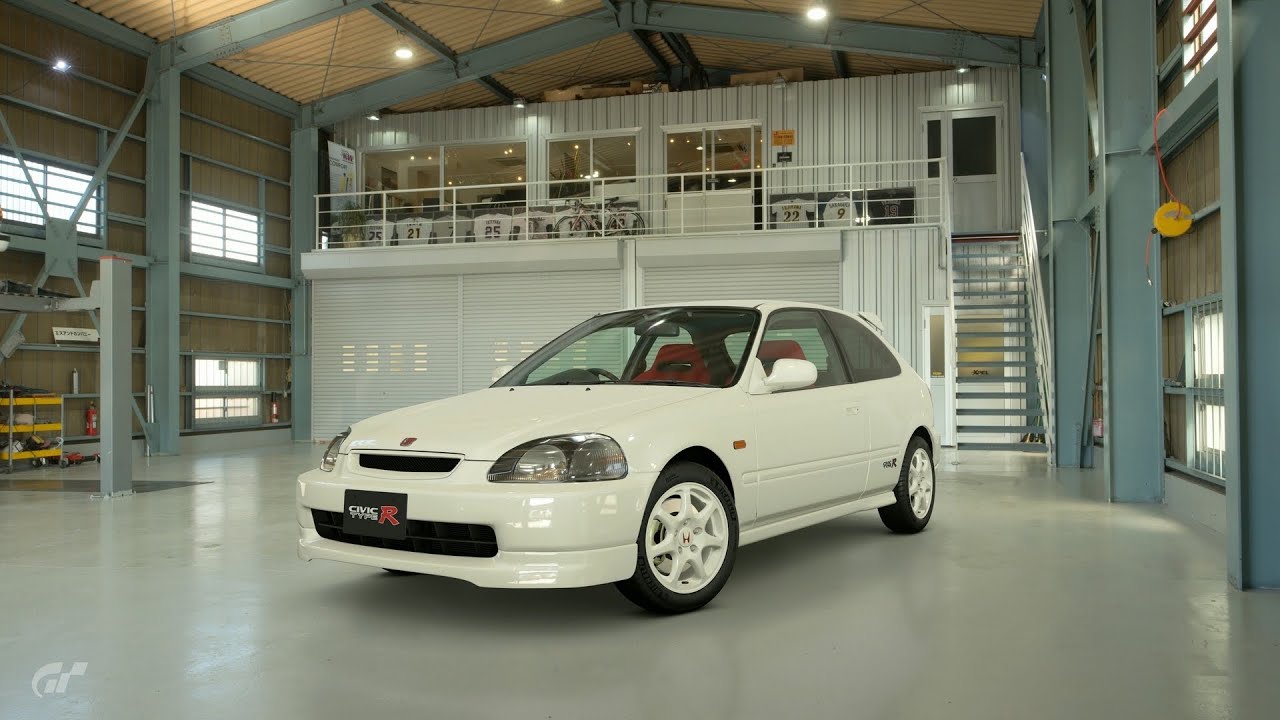 【GT7】ホンダ シビック Type R (EK) '97 0-1000mフル加速 - YouTube