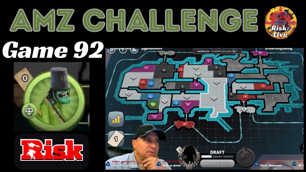 Game 92 SMG Spaceport Map | All Maps Zombie Challenge | Risk: Global ...