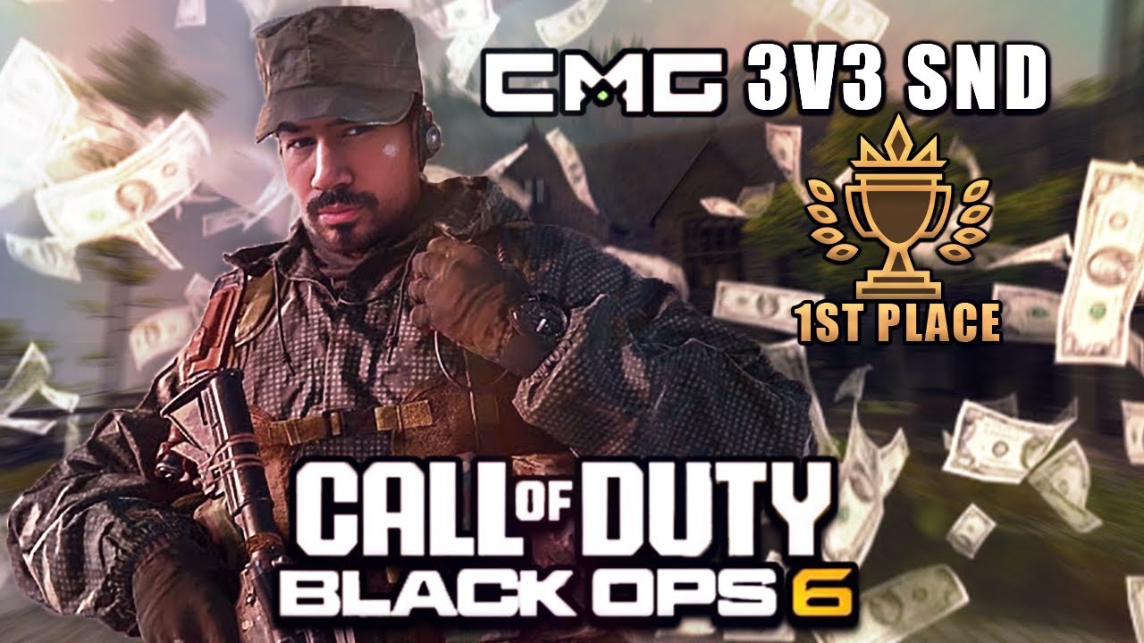 I WON A 3v3 SnD Tournament In BO6 Via CMG - YouTube