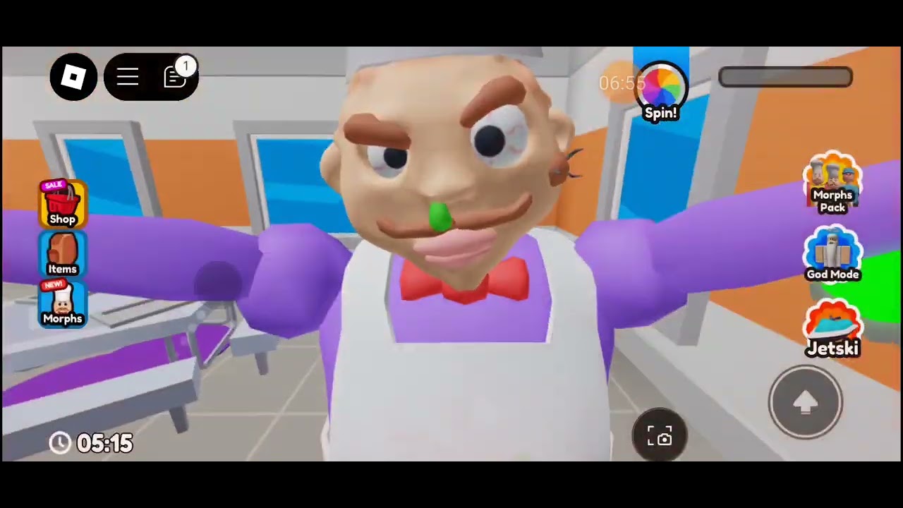 playing escape scary chef obby run. Roblox - YouTube