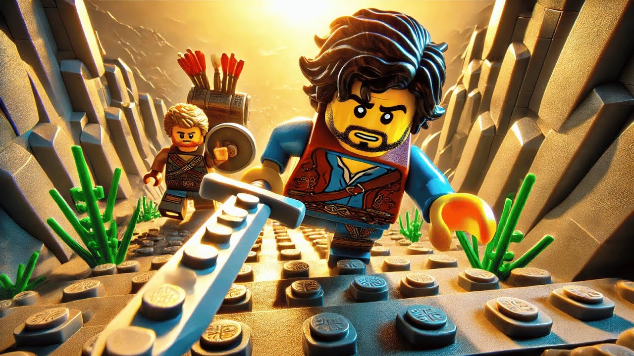 Epic LEGO Bible Stories! Jonathan and His Armor Bearer ⚔️ - YouTube