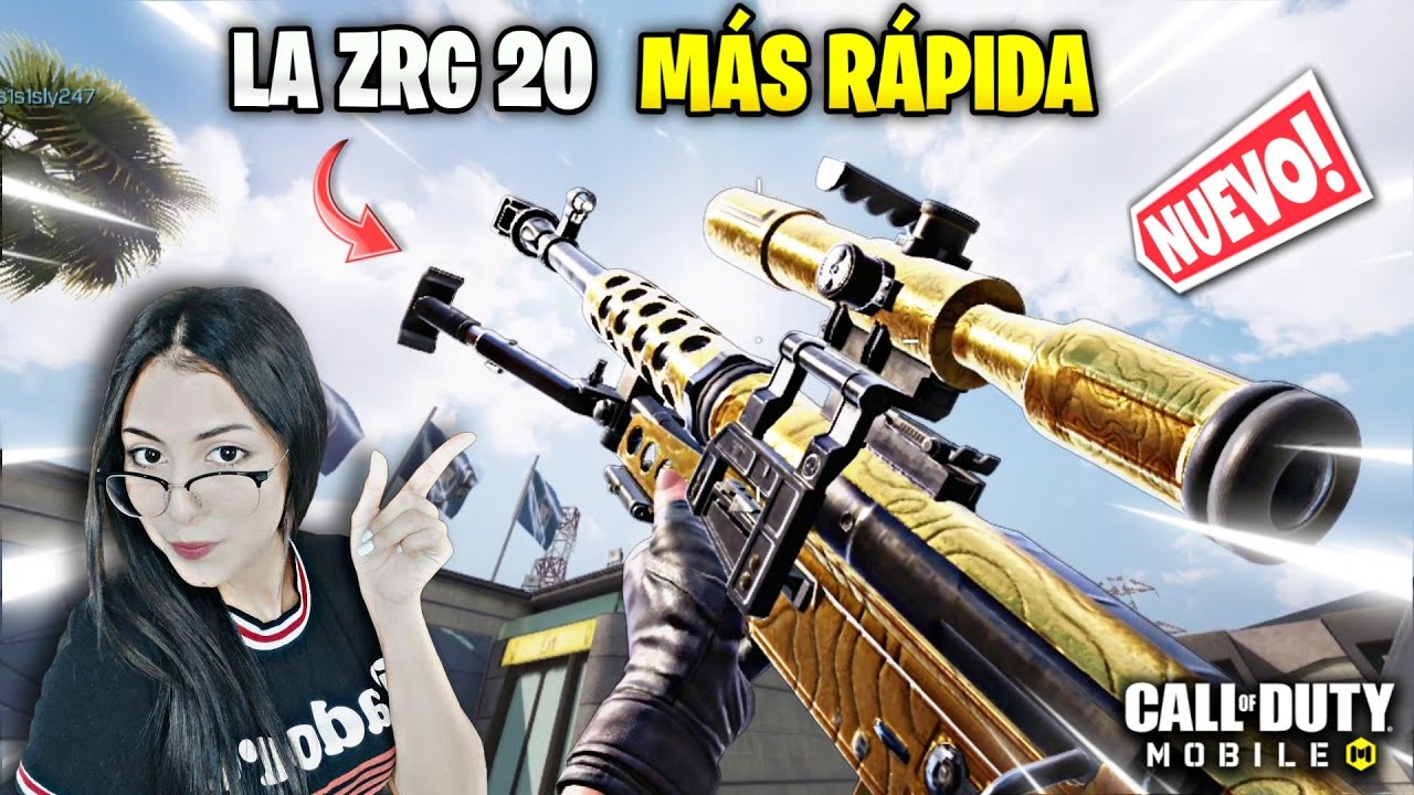 ¡El NUEVO SNIPER *ZRG 20 mm* HA LLEGADO a COD MOBILE! | CLASE PARA ...