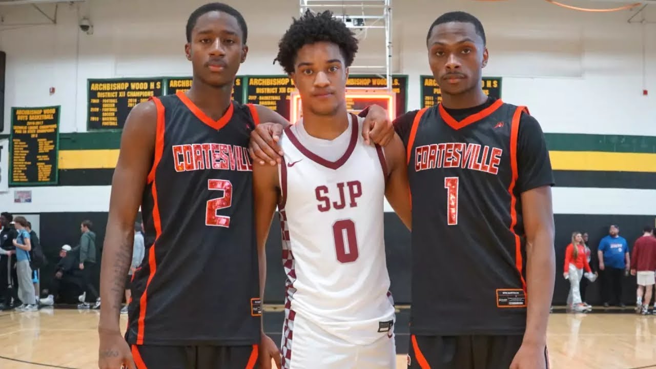 COATESVILLE vs ST. JOES PREP (ONE OF THE BEST GAMES I'VE FILMED SO FAR ...