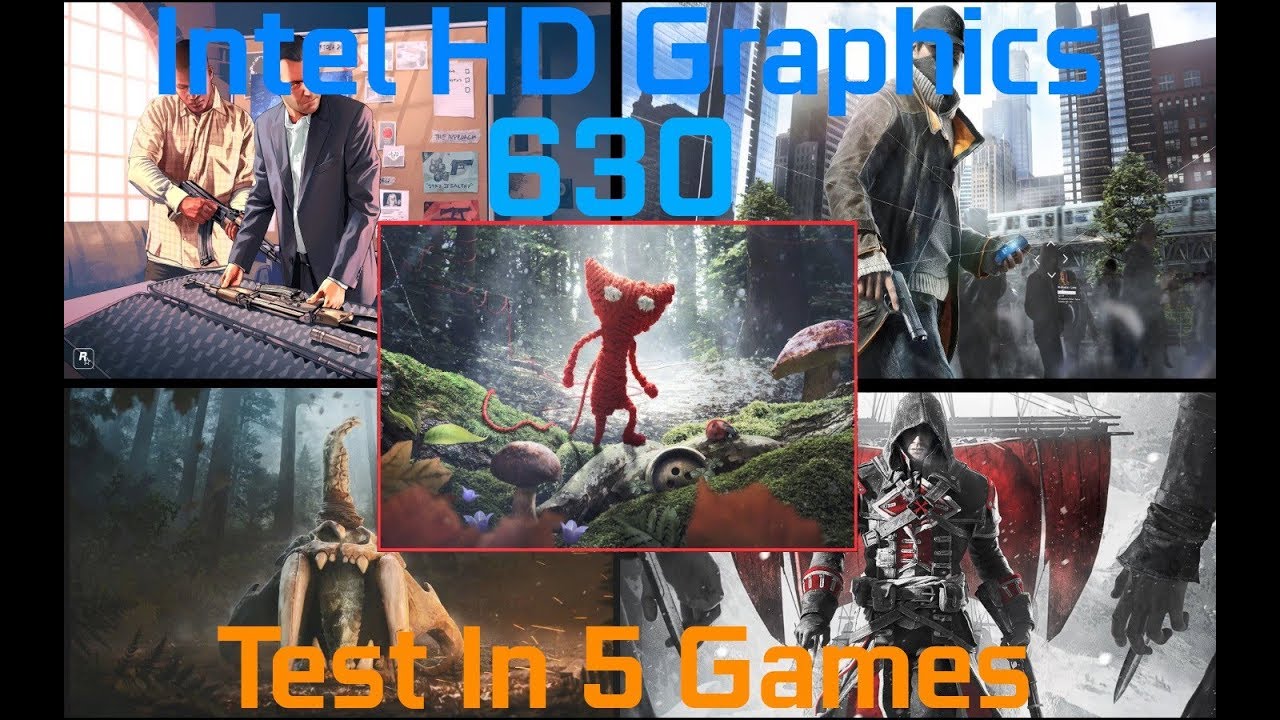 Intel HD Graphics 630 Test In 5 Games - YouTube