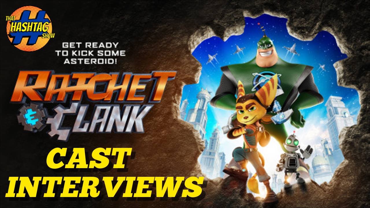 Ratchet and Clank the Movie Cast Interviews [James Arnold Taylor, Bella ...