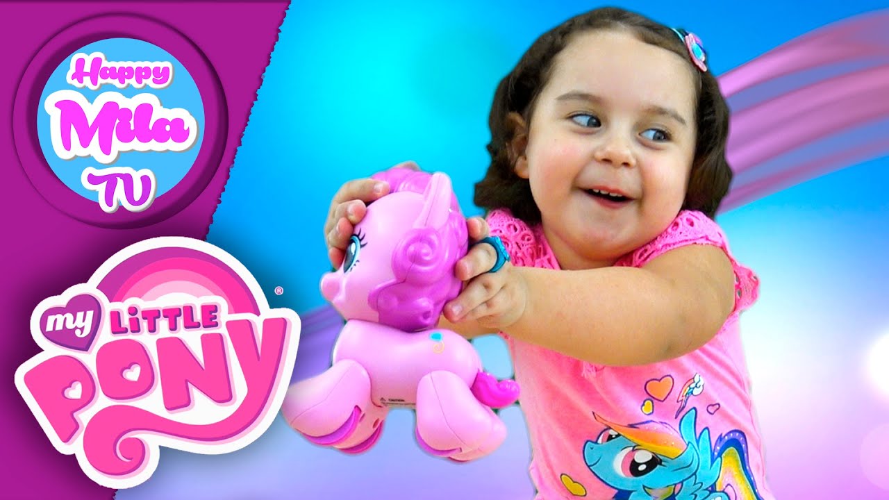 How To Walk My Little Pony Pinkie Pie Walking Pony Playskool Friends ...
