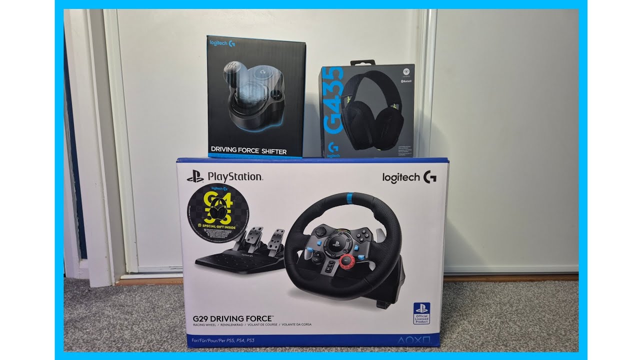 Logi tech g29 unboxing and review - YouTube