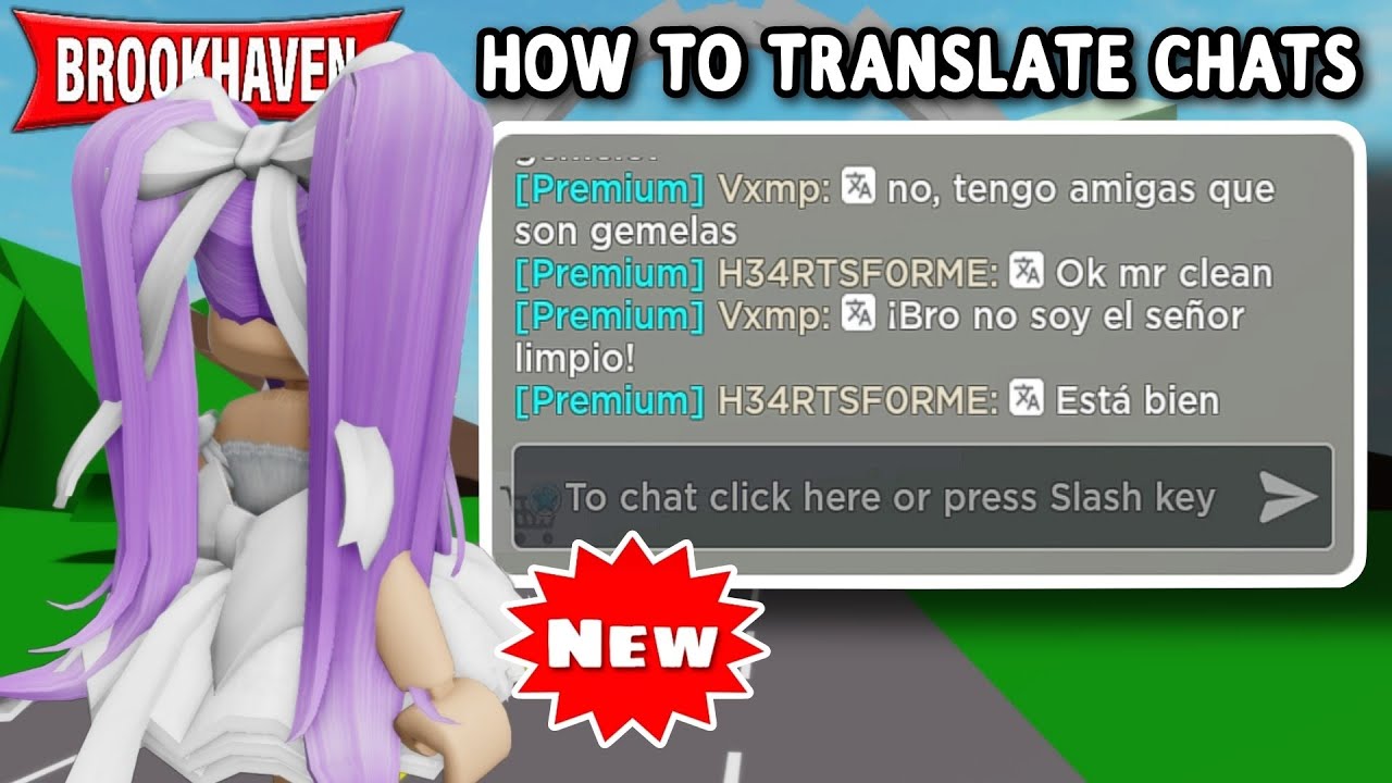 *NEW* CHAT TRANSLATION IN BROOKHAVEN 🏡RP ROBLOX 🤯🤩 - YouTube