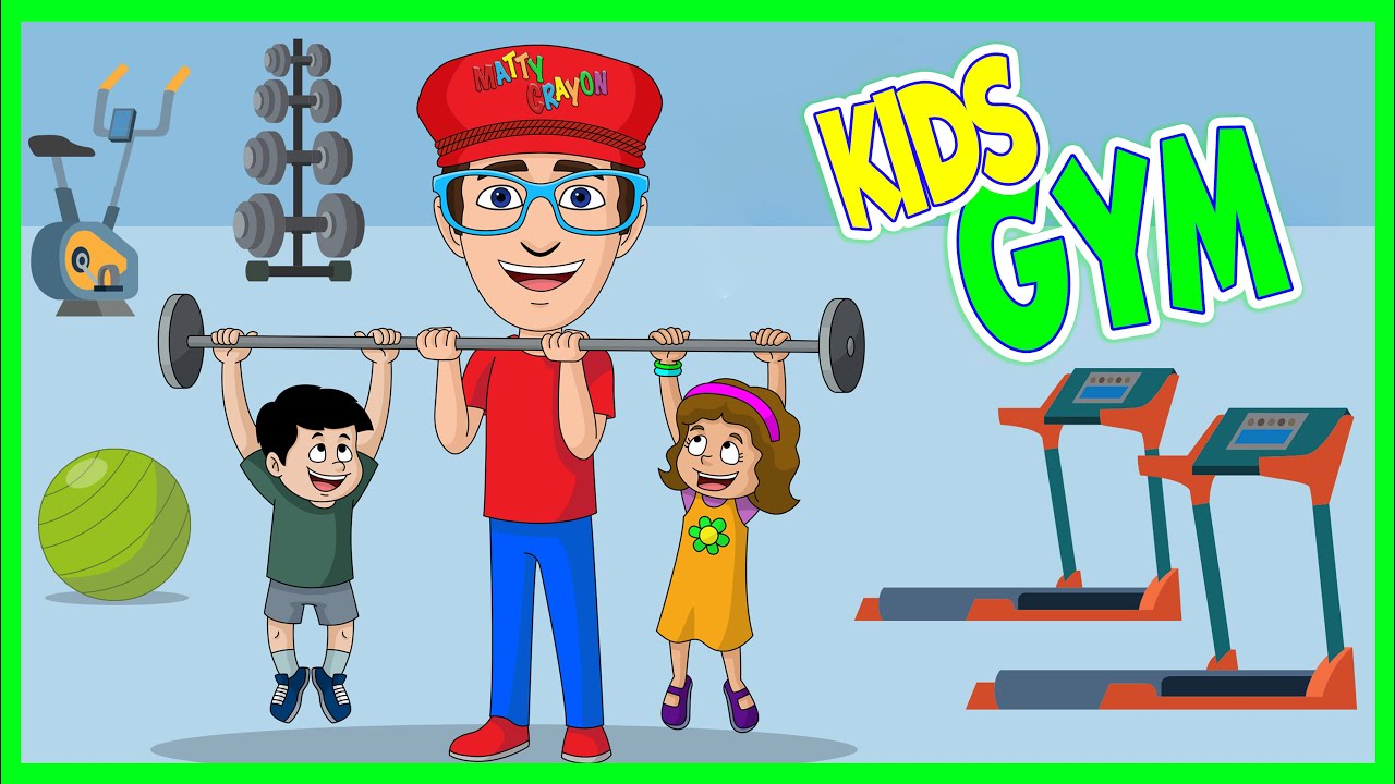 Matty Crayon Kids Gym | Exercise for kids | Fitness for Kids - YouTube