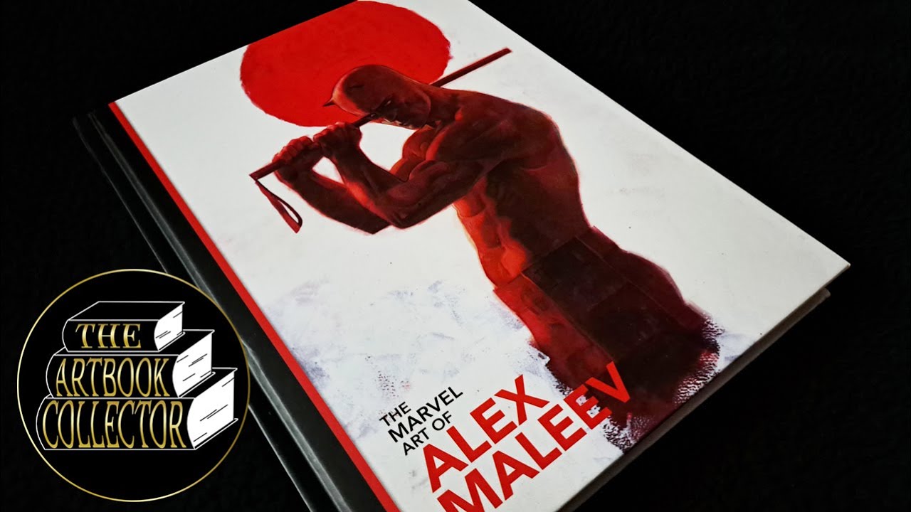 The Marvel Art of Alex Maleev - Book Flip Through - YouTube