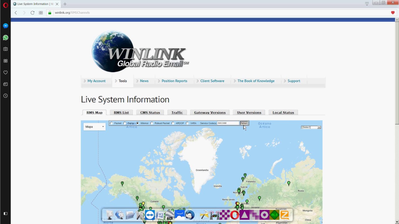 Winlink 2000 (WINMOR, ARDOP, VARA) Trimode & ExpressTest - YouTube