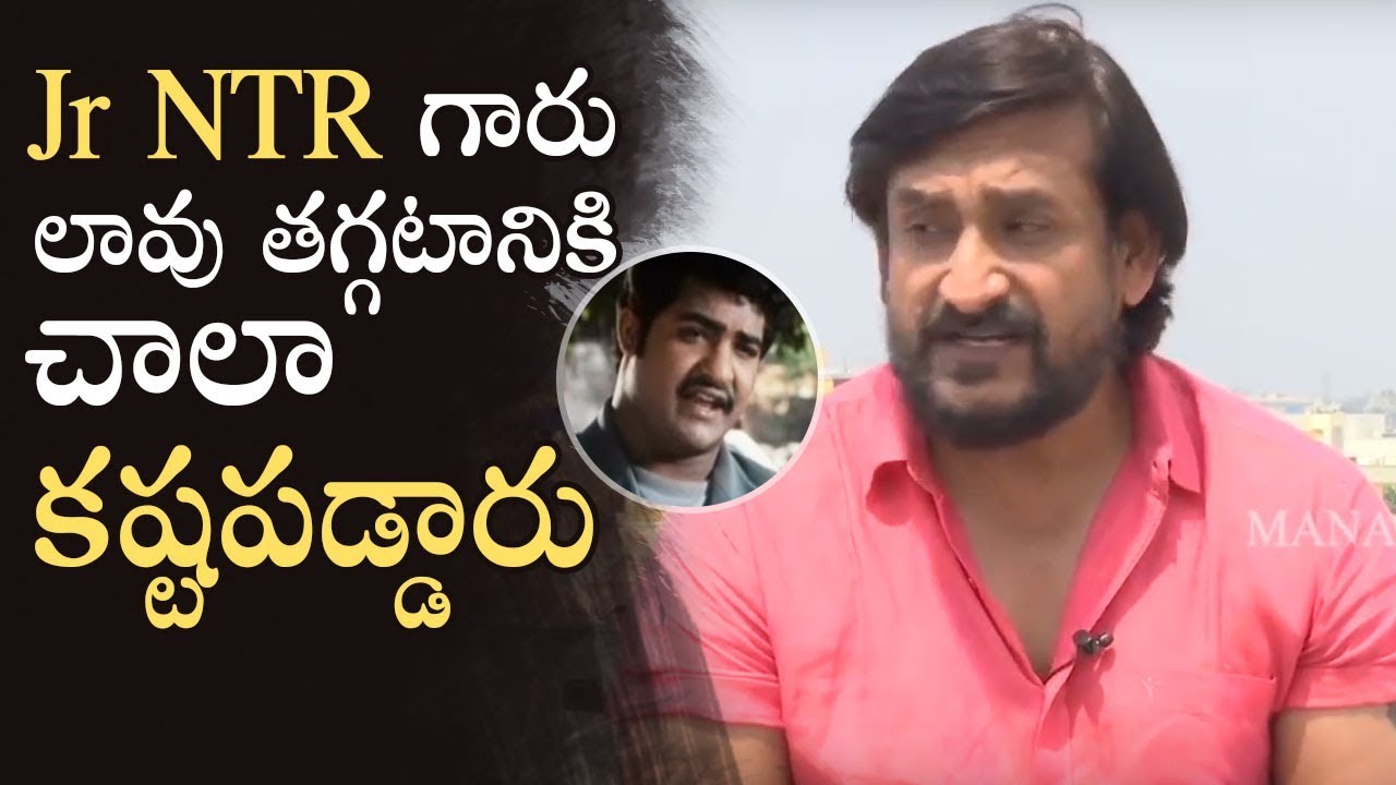 Artist Anand Bharathi Superb Words About Jr NTR Dedication | Manastars ...