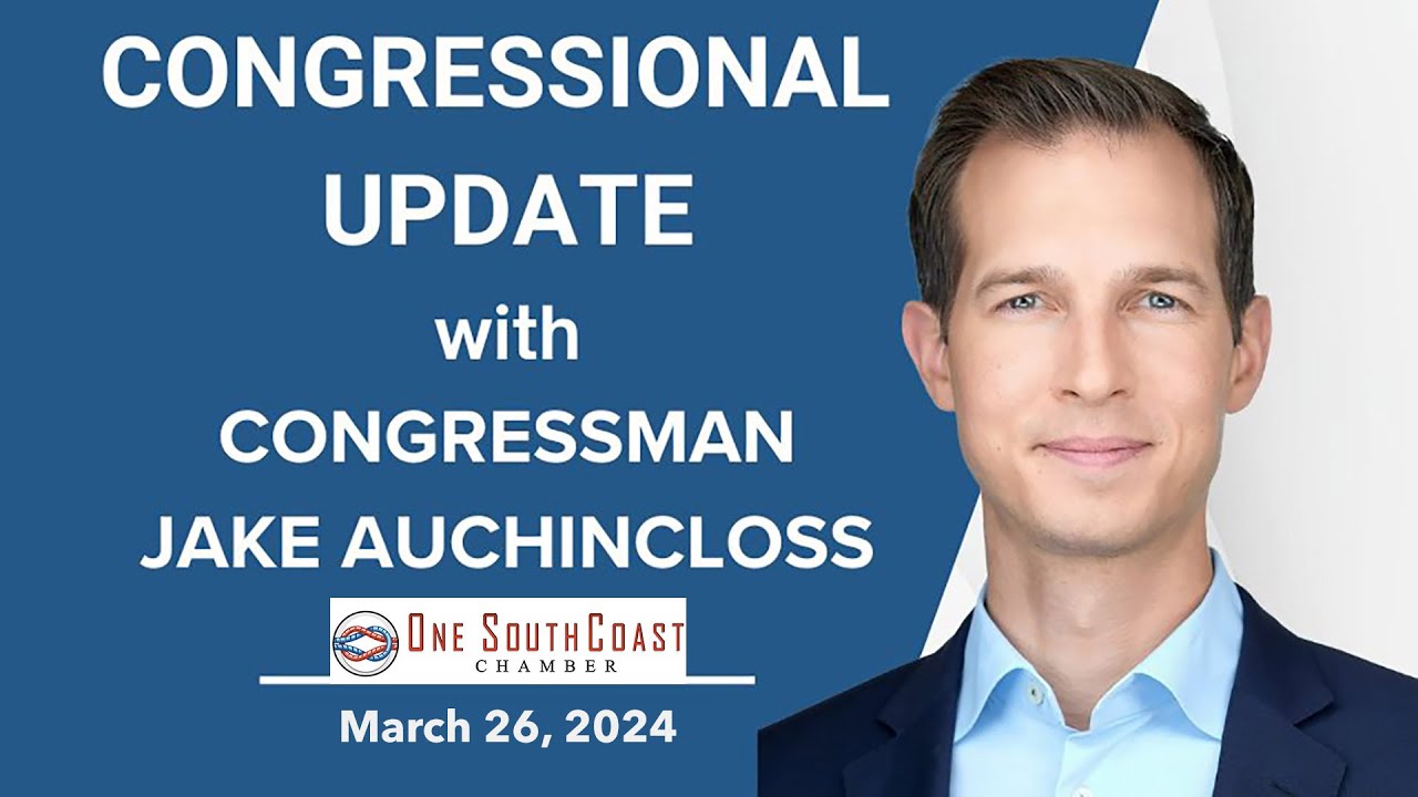 Congressman Jake Auchincloss - One SouthCoast Chamber Luncheon March 26 ...
