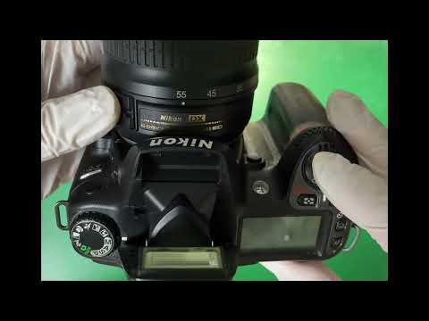 ニコンNikon D80 Err修理 分解 - YouTube