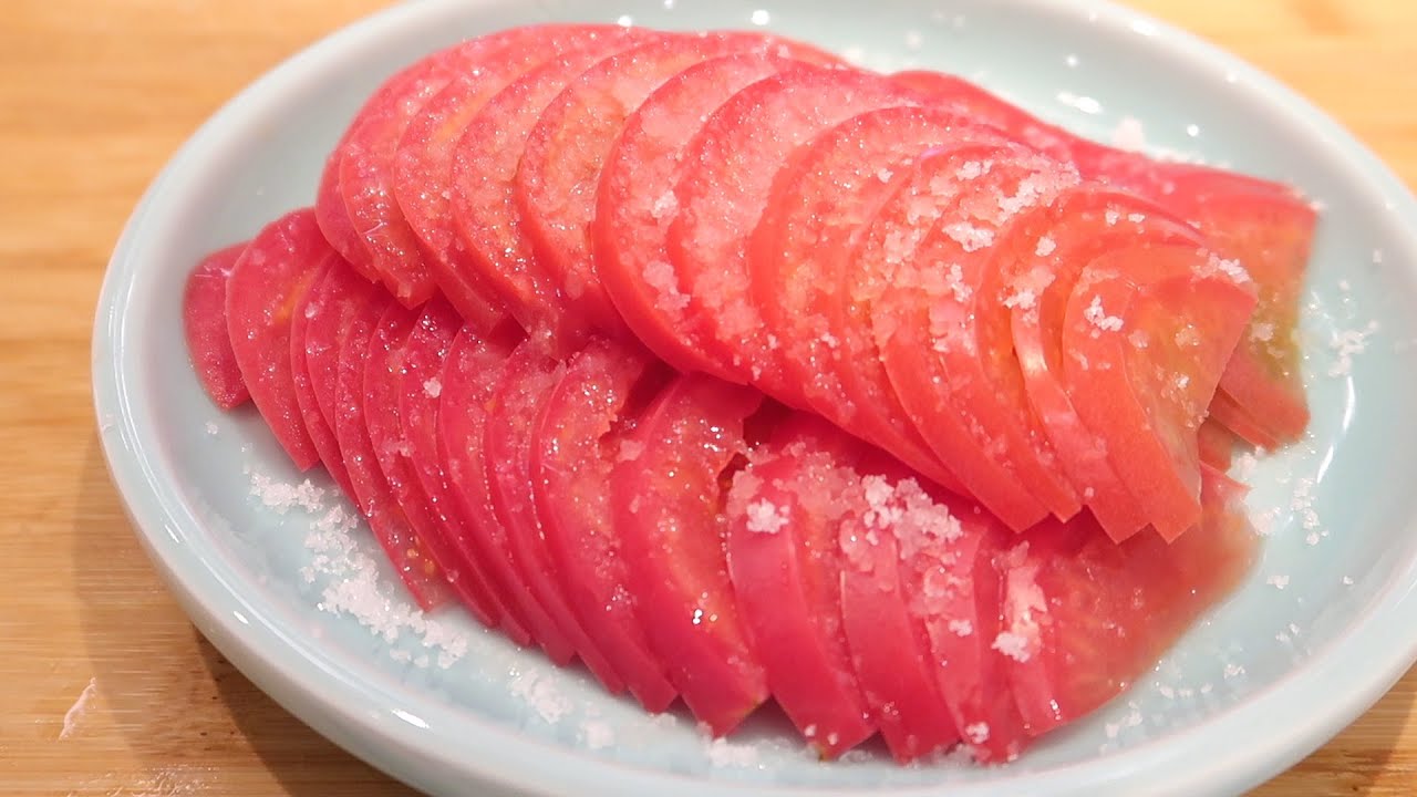 Chinese Tomato Salad / Super Easy and Tasty / Sugar Tomato - YouTube