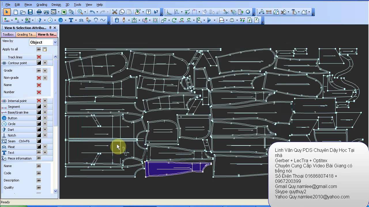 GERBER +LECTRA+OPTITEX GERBER PLT CHUYEN SANG PDS - YouTube