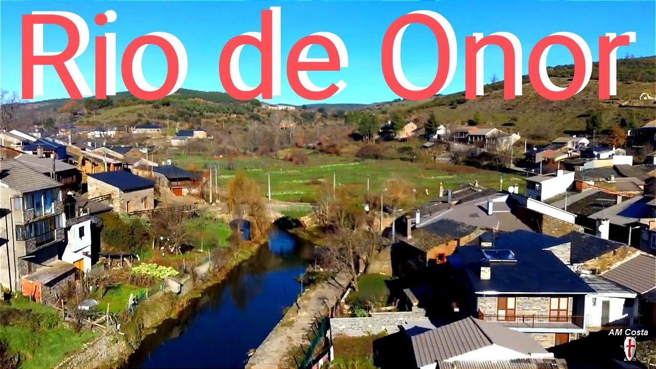 🇵🇹 🇪🇸 Rio De Onor...Aerial view ....A paradise with Borders. - YouTube