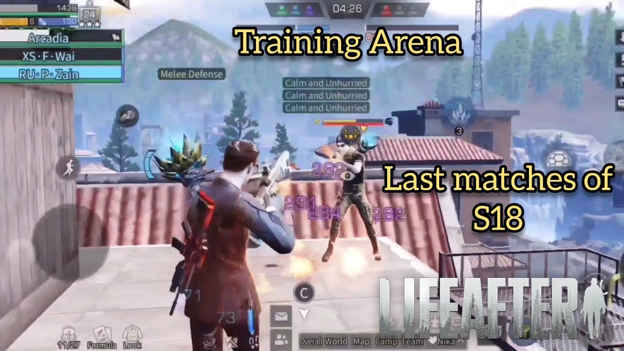 Lifeafter - Last Matches Of Training Arena S18 | Solo Matching - YouTube