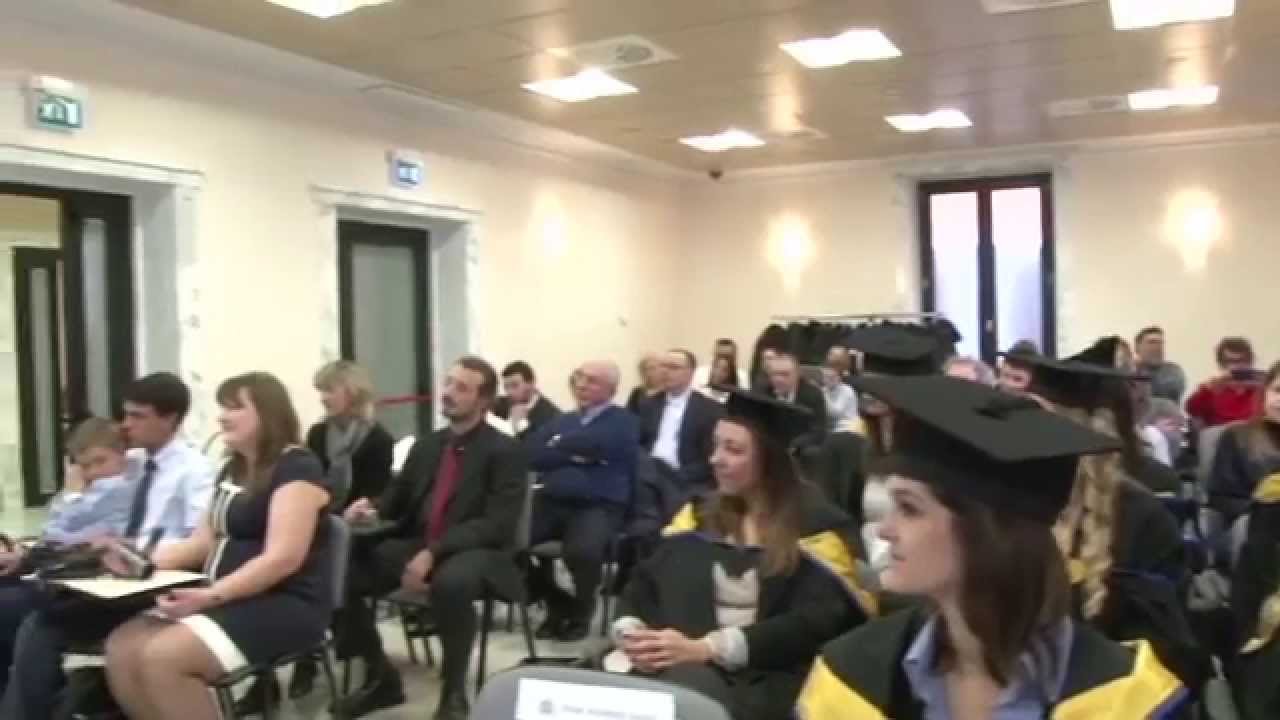 Rome Business School - Graduation Ceremony March 2015 - YouTube