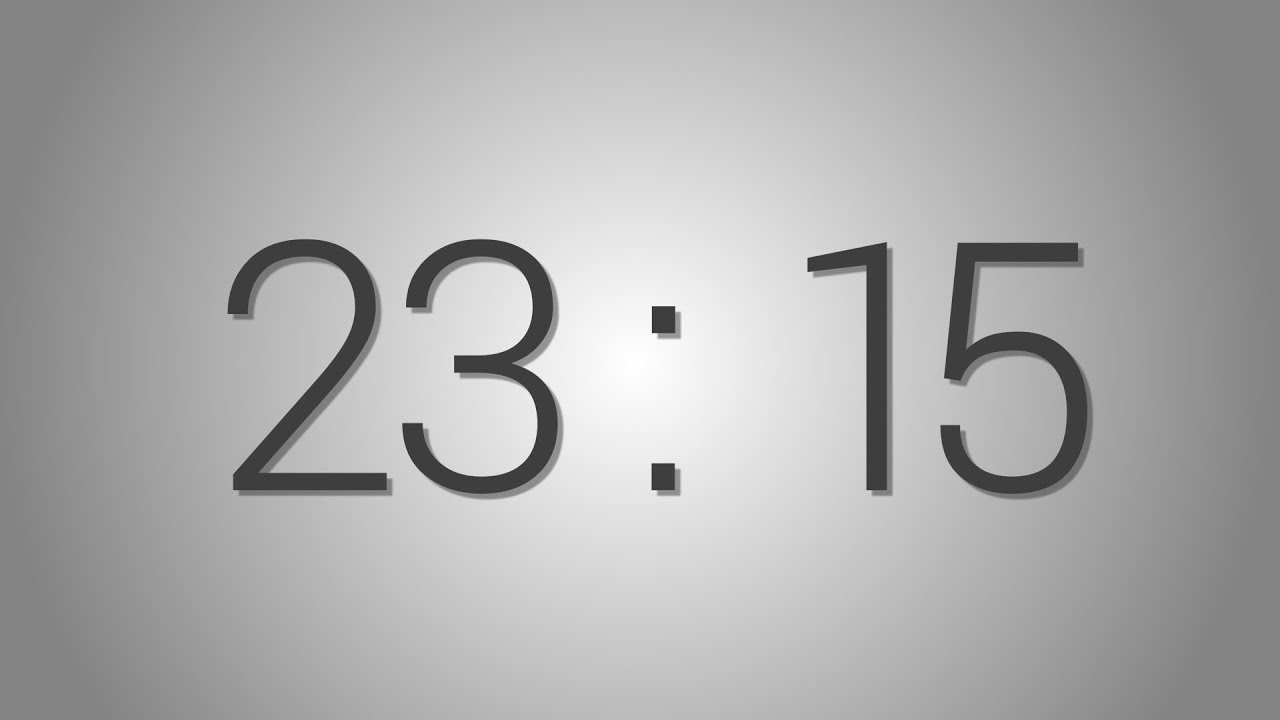 23 Minutes 15 seconds countdown Timer - Beep at the end | Simple Timer ...