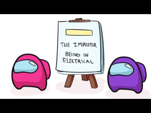 Among Us Comic Dub】The Imposter (Being In Electrical) - YouTube