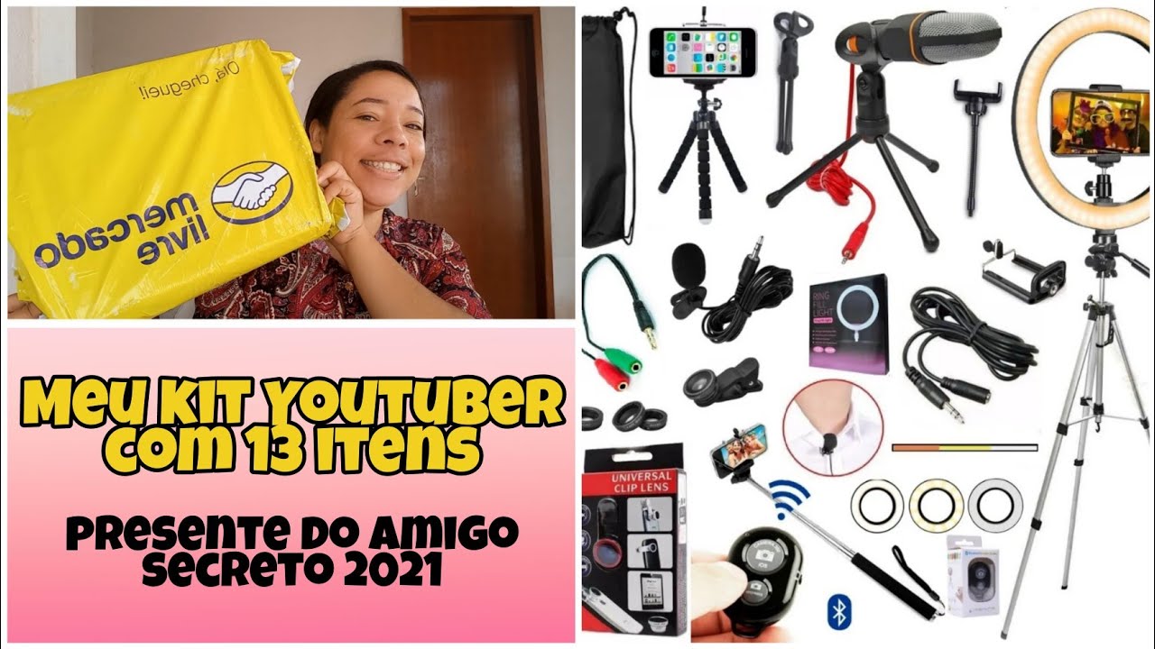 RESENHA: MEU KIT YOUTUBER - YouTube