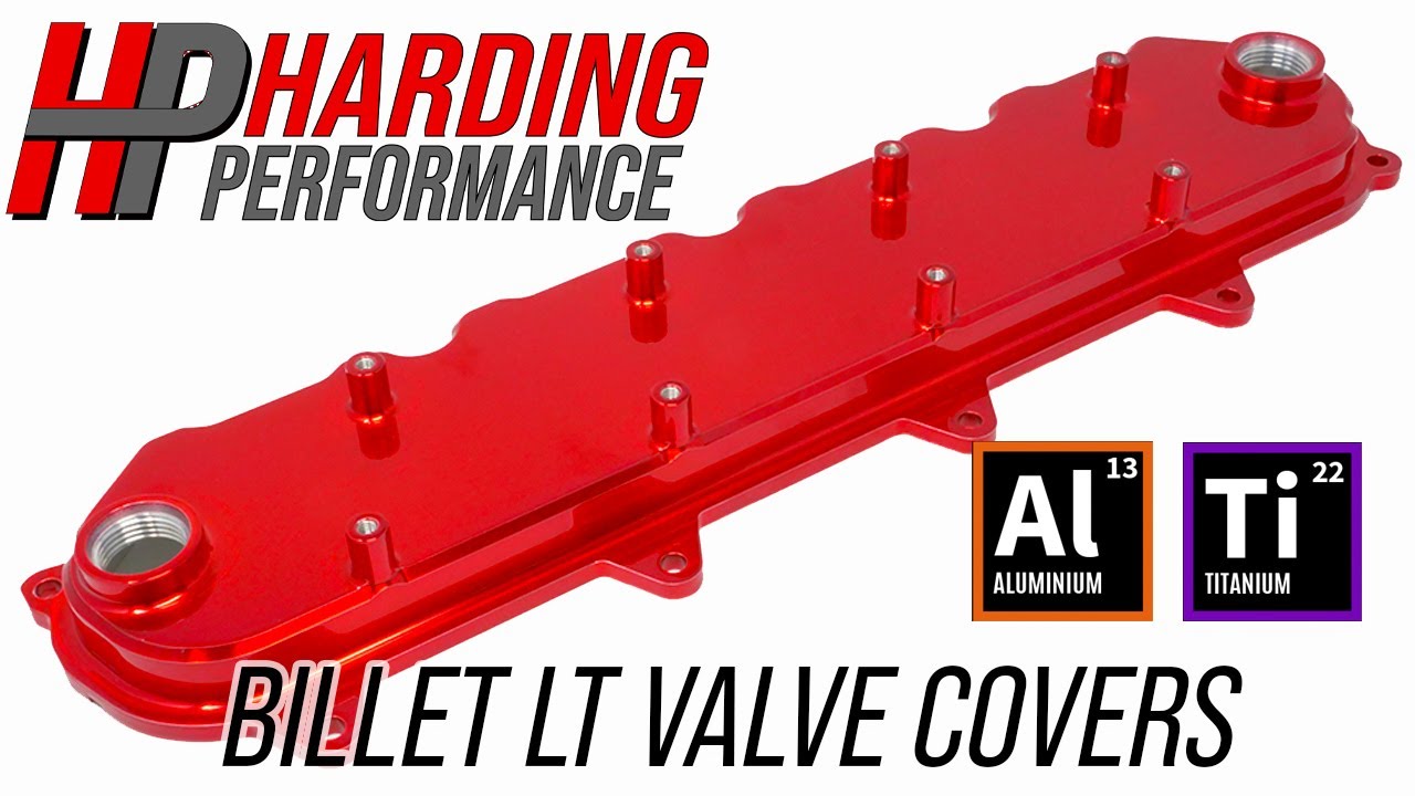 Harding Performance Billet LT Valve Covers - YouTube