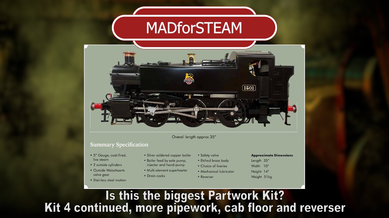 Is this the biggest partwork kit? Kingscale 5" gauge 1500 loco from ...