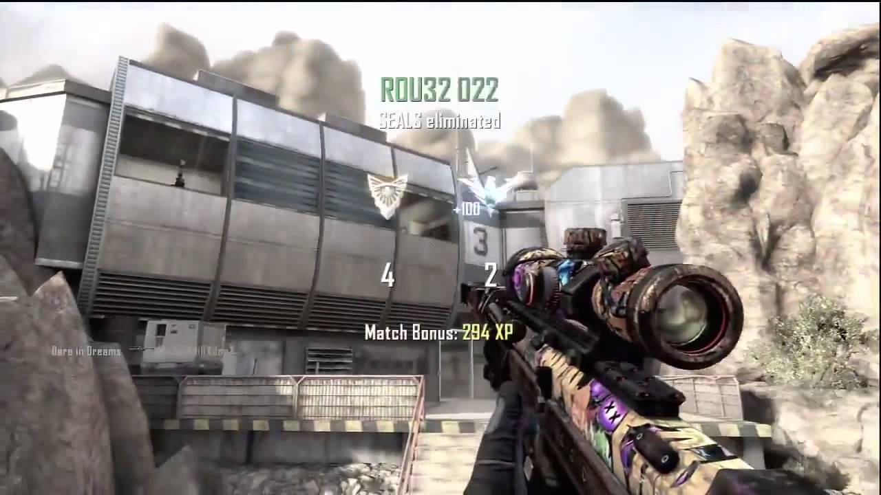 Black Ops 2 Online Multiplayer Sniper Quick Scope Montage Gameplay ...