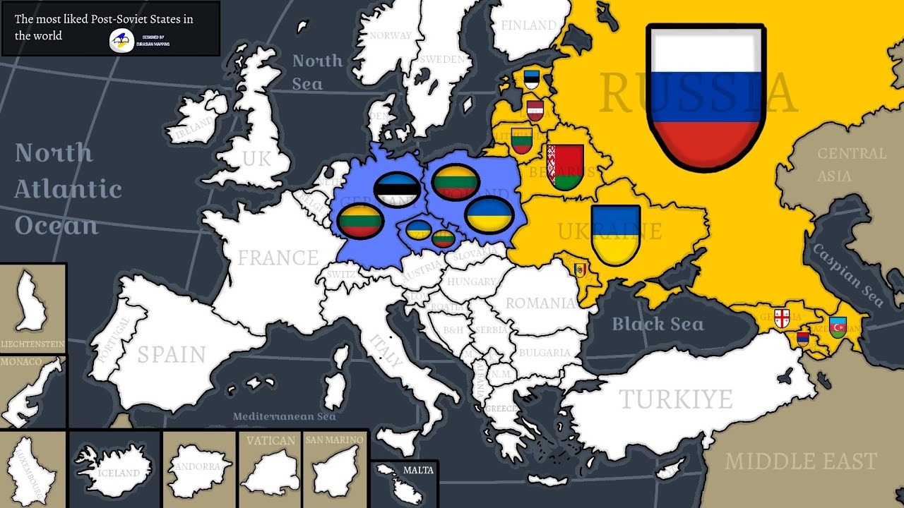 Post Ussr Map Post Soviet States Alchetron, The Free Social