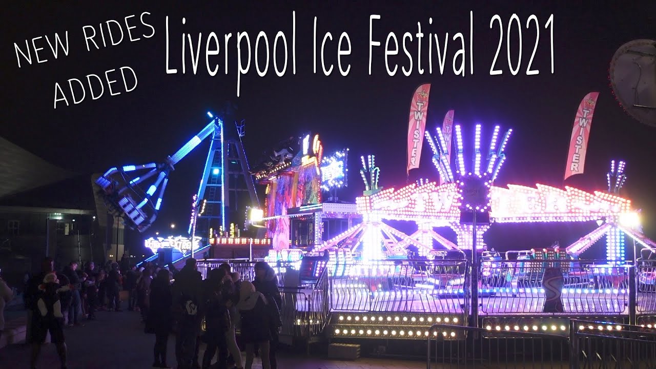LIVERPOOL ICE FESTIVAL FUNFAIR VLOG 2021 | It's all about #IceJet ...